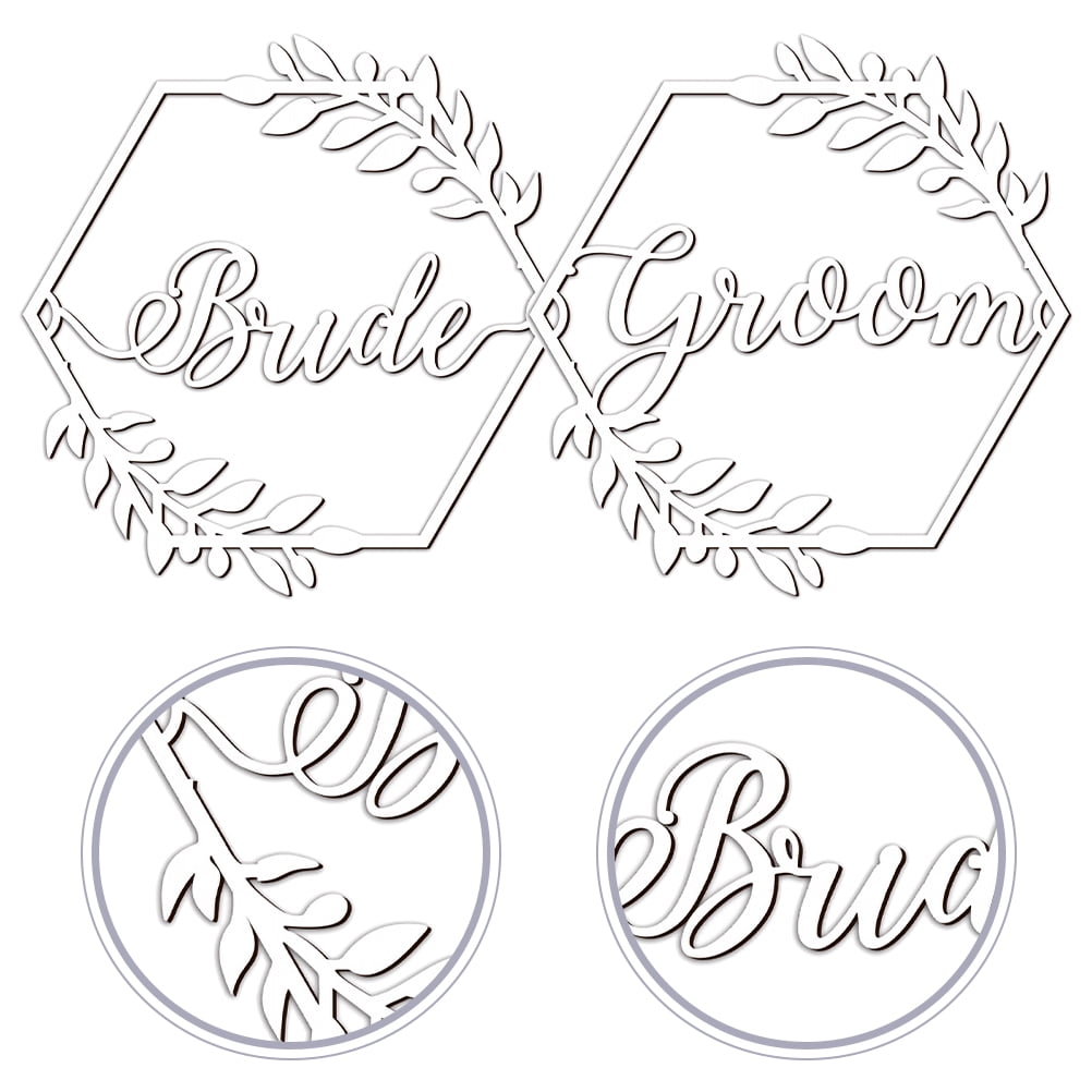 SWETRACE Wedding Welcome Sign Set, Rustic Country Wooden Decor for ...