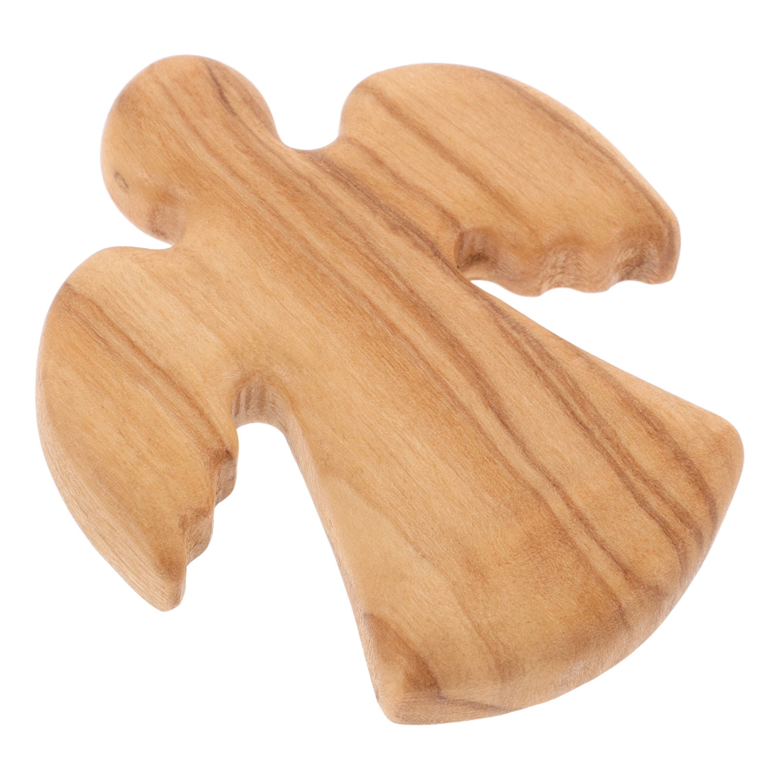 Masteelf Wooden Angel For Prayer Handheld Wood Angel Figurine ...