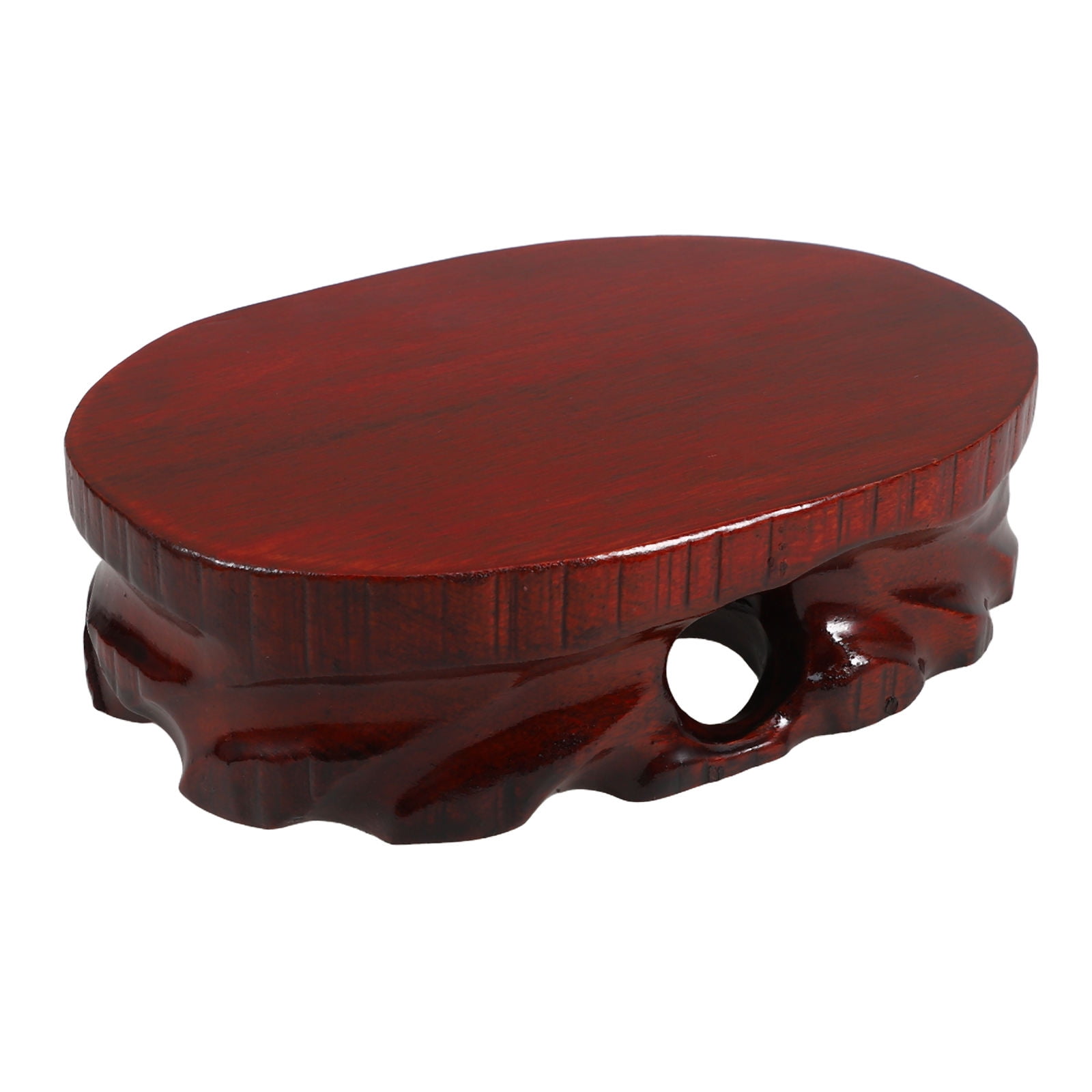 Masteelf Wooden Base For Displaying Flower Vase And Teapot Wooden ...