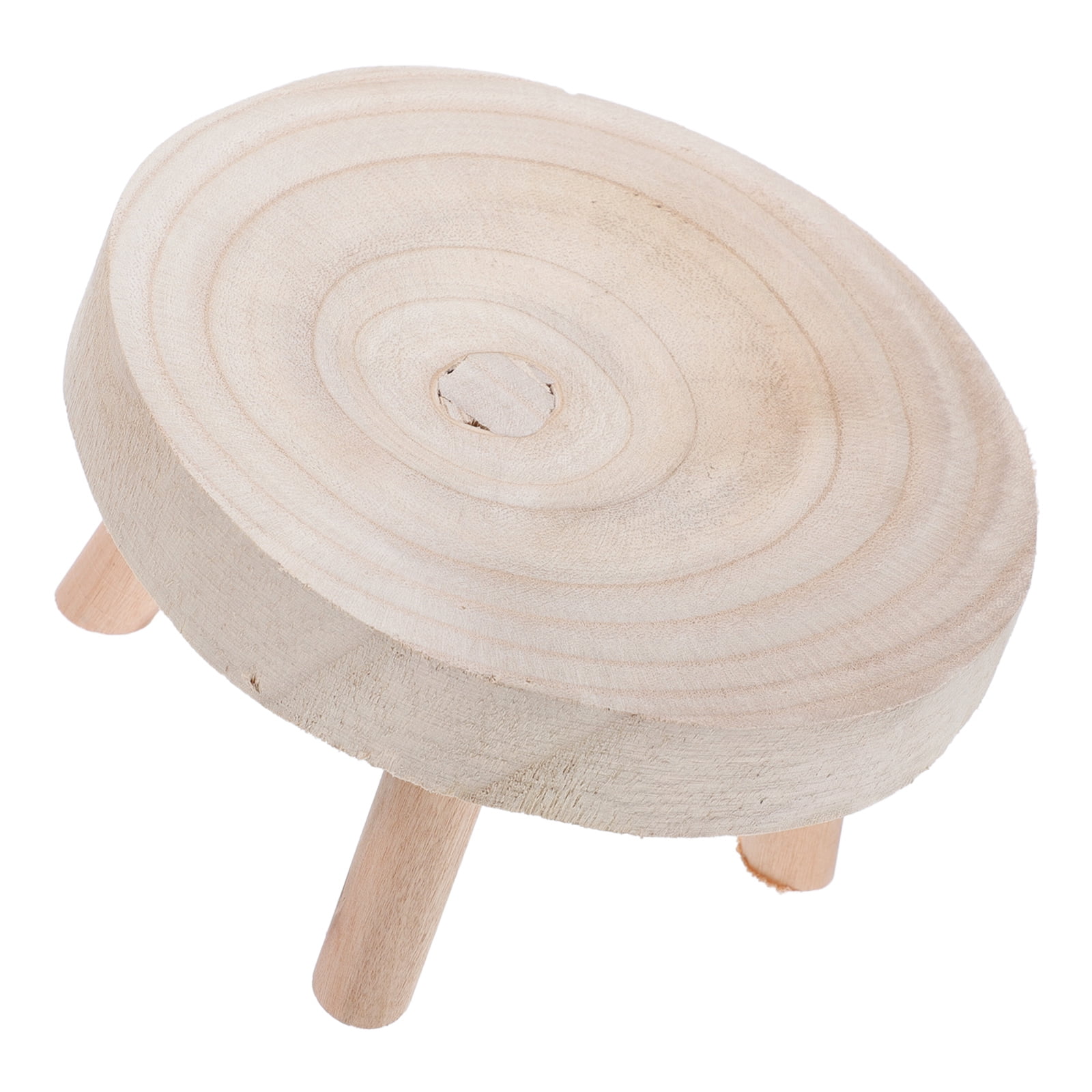 Masteelf Wooden Bench Stool Foot Step Stool Short Wood Riser Stools ...