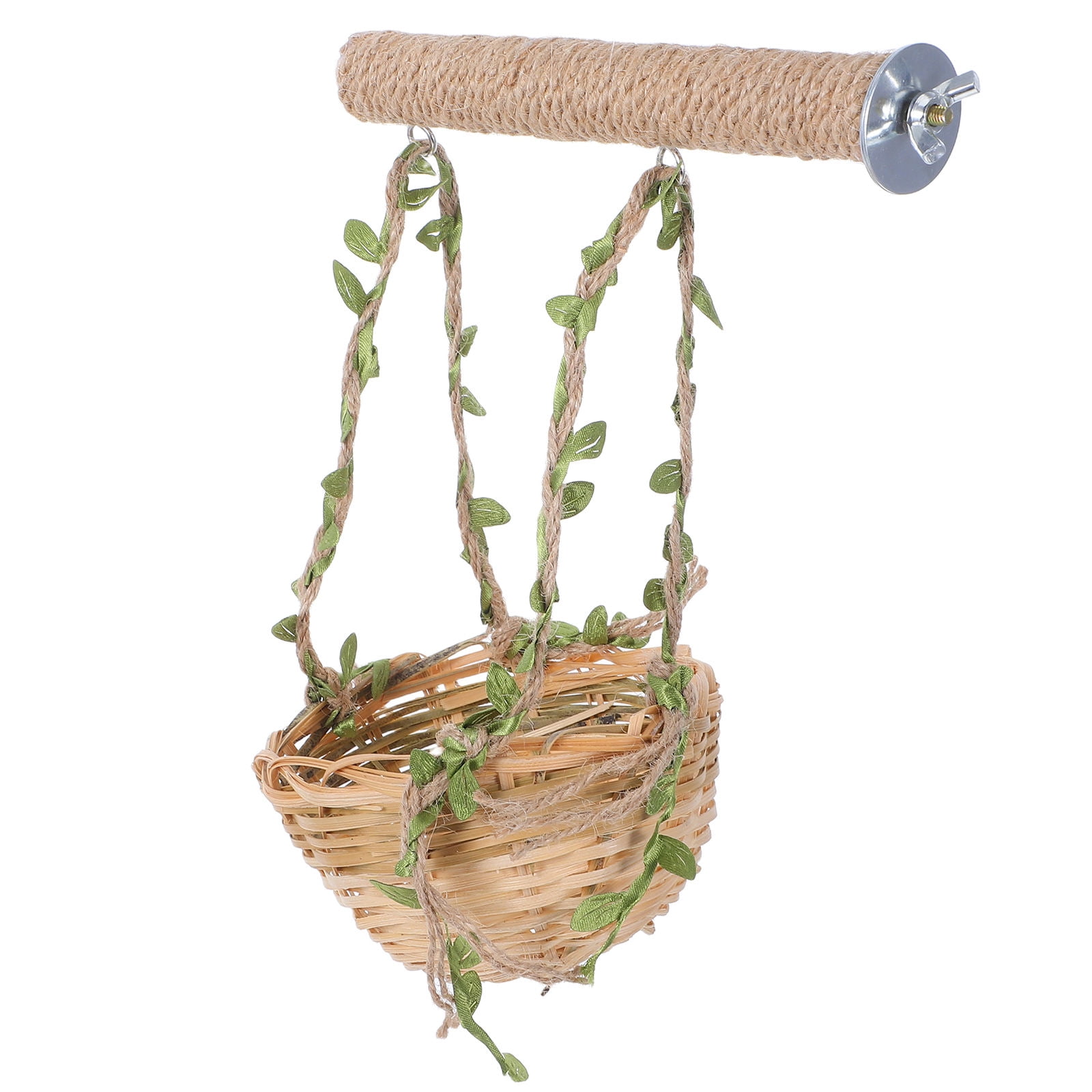 Masteelf Wooden Bird Perch And Parrotlet Climbing Toy Parrot Climbing ...