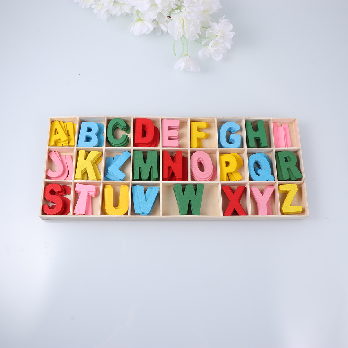Masteelf Wooden Craft Letters Toy Educational Playthings for Kids ...