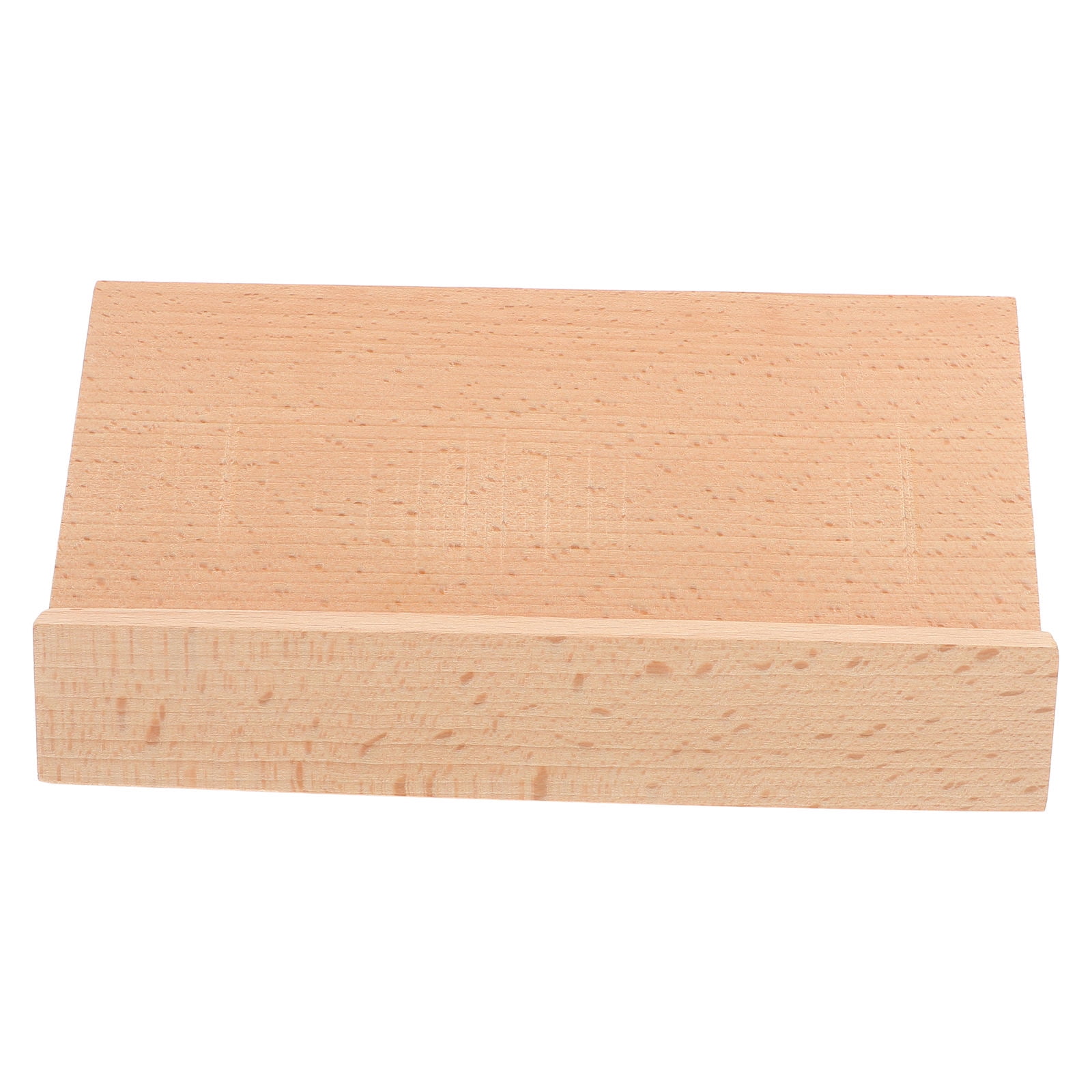 Masteelf Wooden Desk Calendar Stand Memo Paper Holder Wood Calendar ...