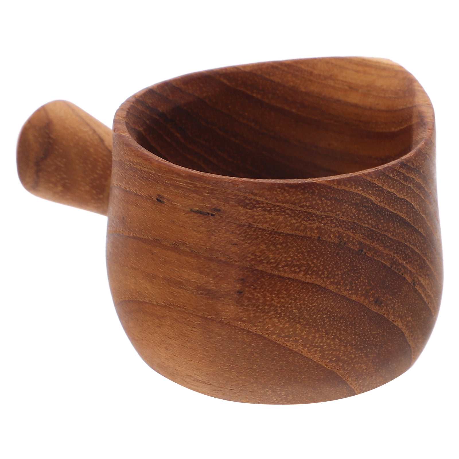 Masteelf Wooden Gravy Boat Multi-functional Wooden Gravy Cup Small Wood ...