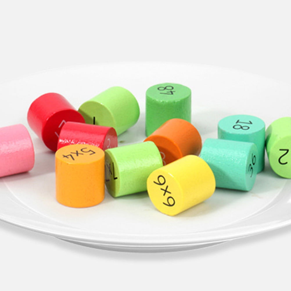 Masteelf Wooden Multiplication Table Toy for Kids Formulas PP ...