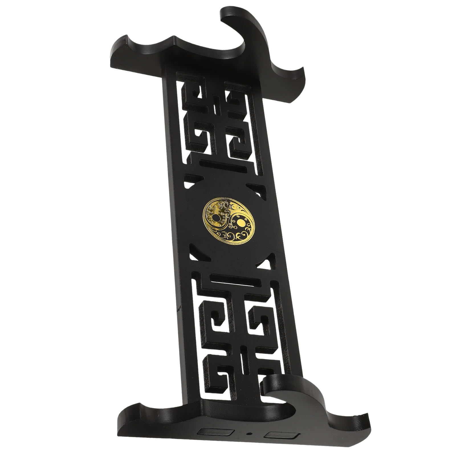 Masteelf Wooden Sword Rack Sword Stand Vertical Sword Stand Wall Mount ...