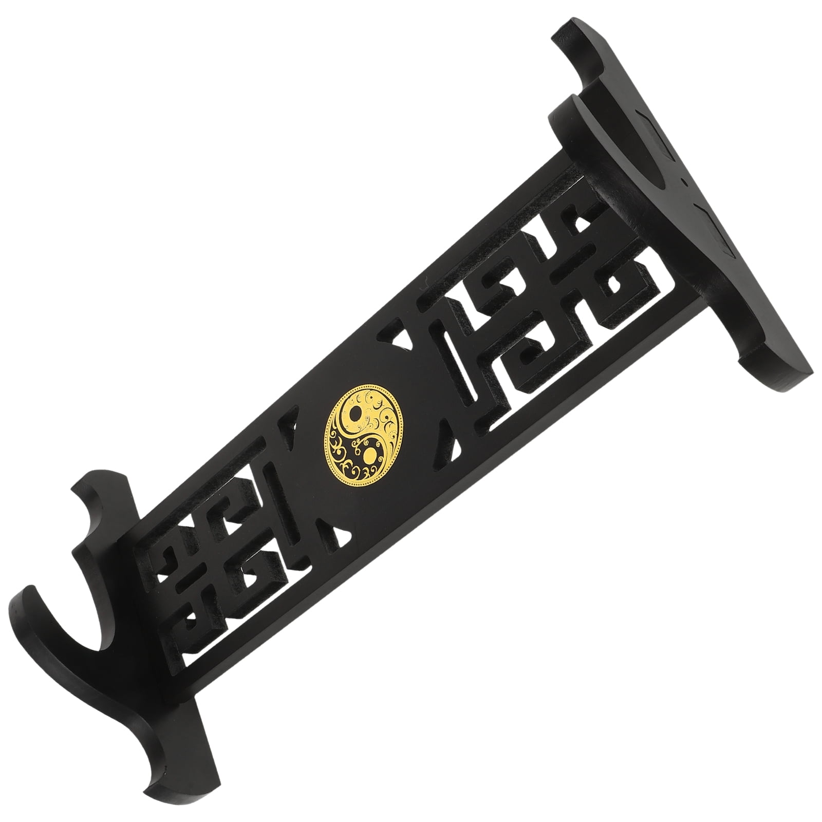 Masteelf Wooden Sword Wall Hanger Sword Storage Sword Stand Display ...