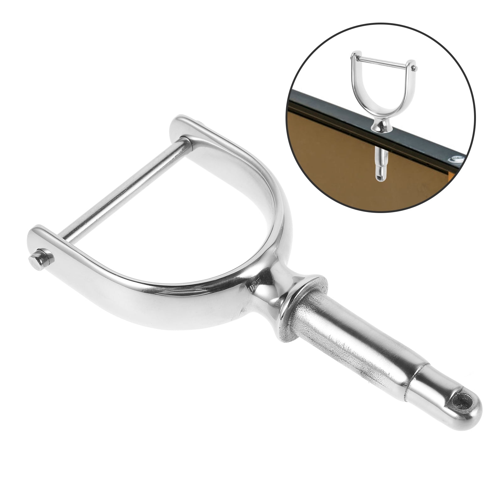 Masteelf Yacht Mount Paddle Bracket Marine Oar Lock Metal Marine Oar ...