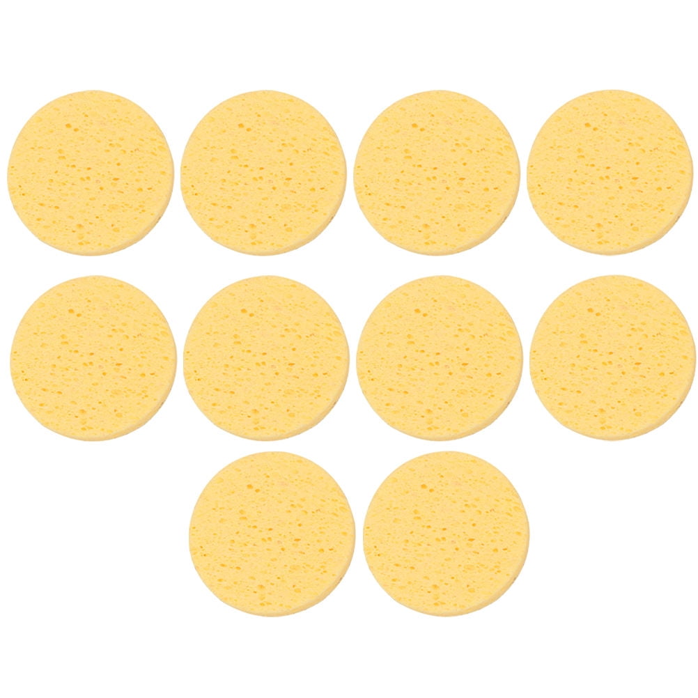 Masteelf Yellow Facial Cleansing Sponge for Sensitive Skin Gently ...