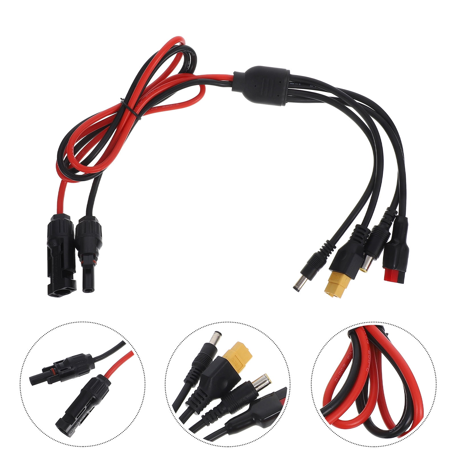 Masteelf to DC Adapter for Solar Panels 2pcs Ideal for RV Caravan ...