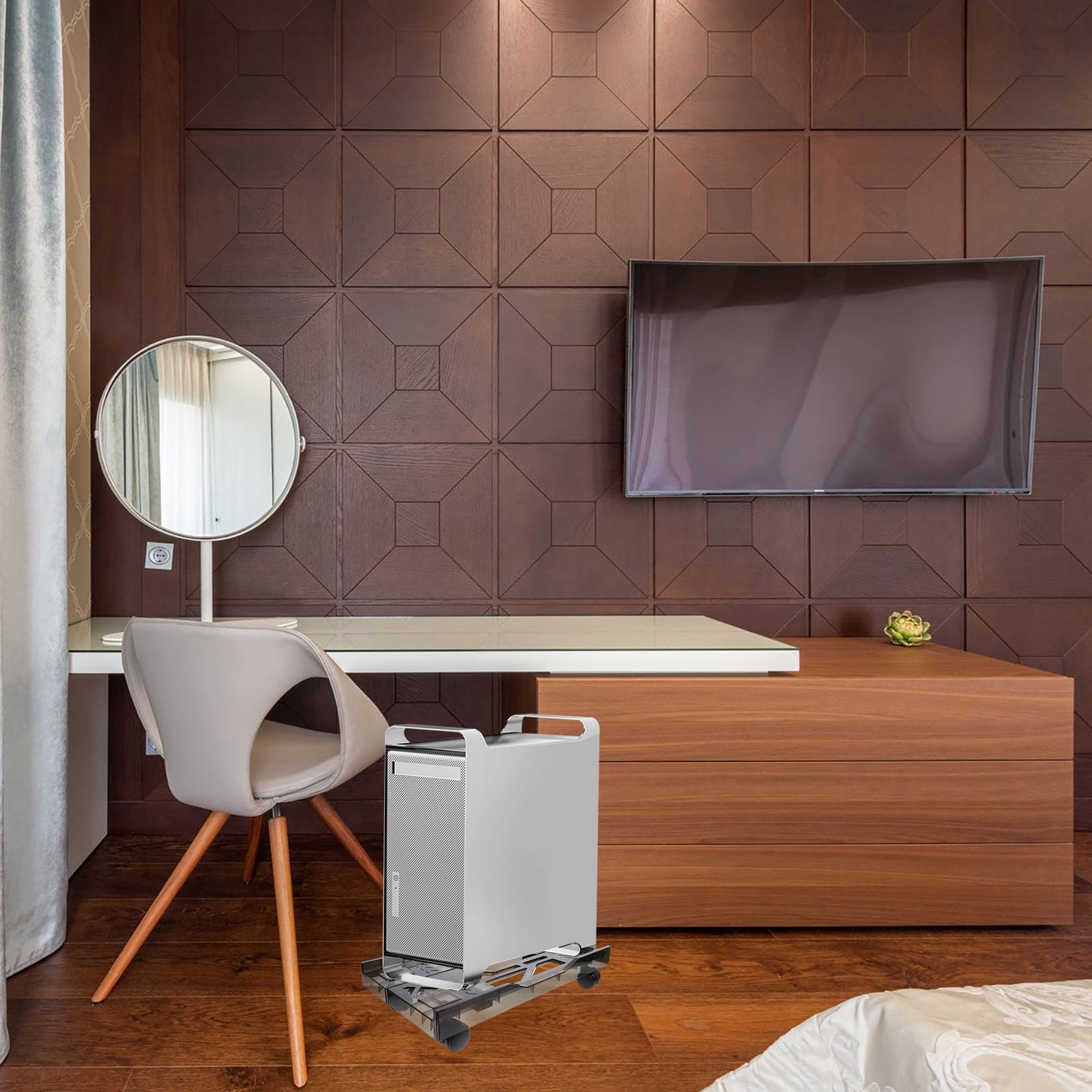 Masteelf under Desk Tower Mount Adjustable Computer Host Bracket ...