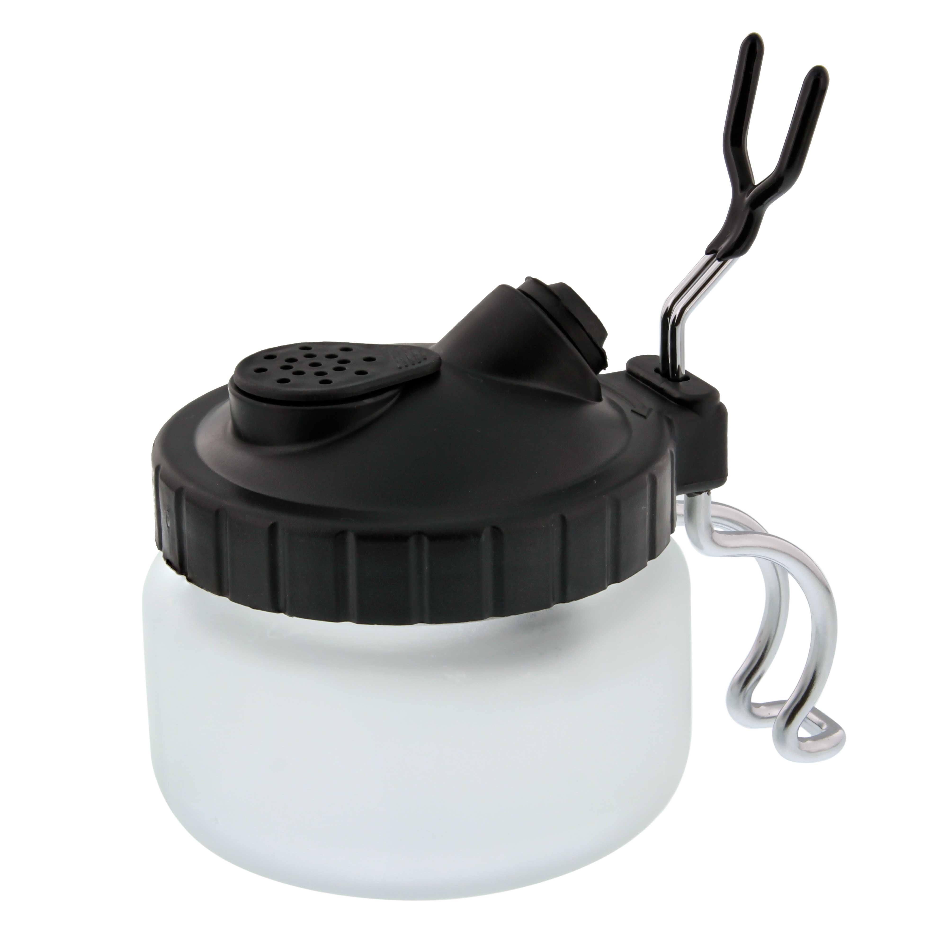 Master Airbrush Deluxe 3-in-1 Airbrush Cleaning Pot with Holder; Cleans ...