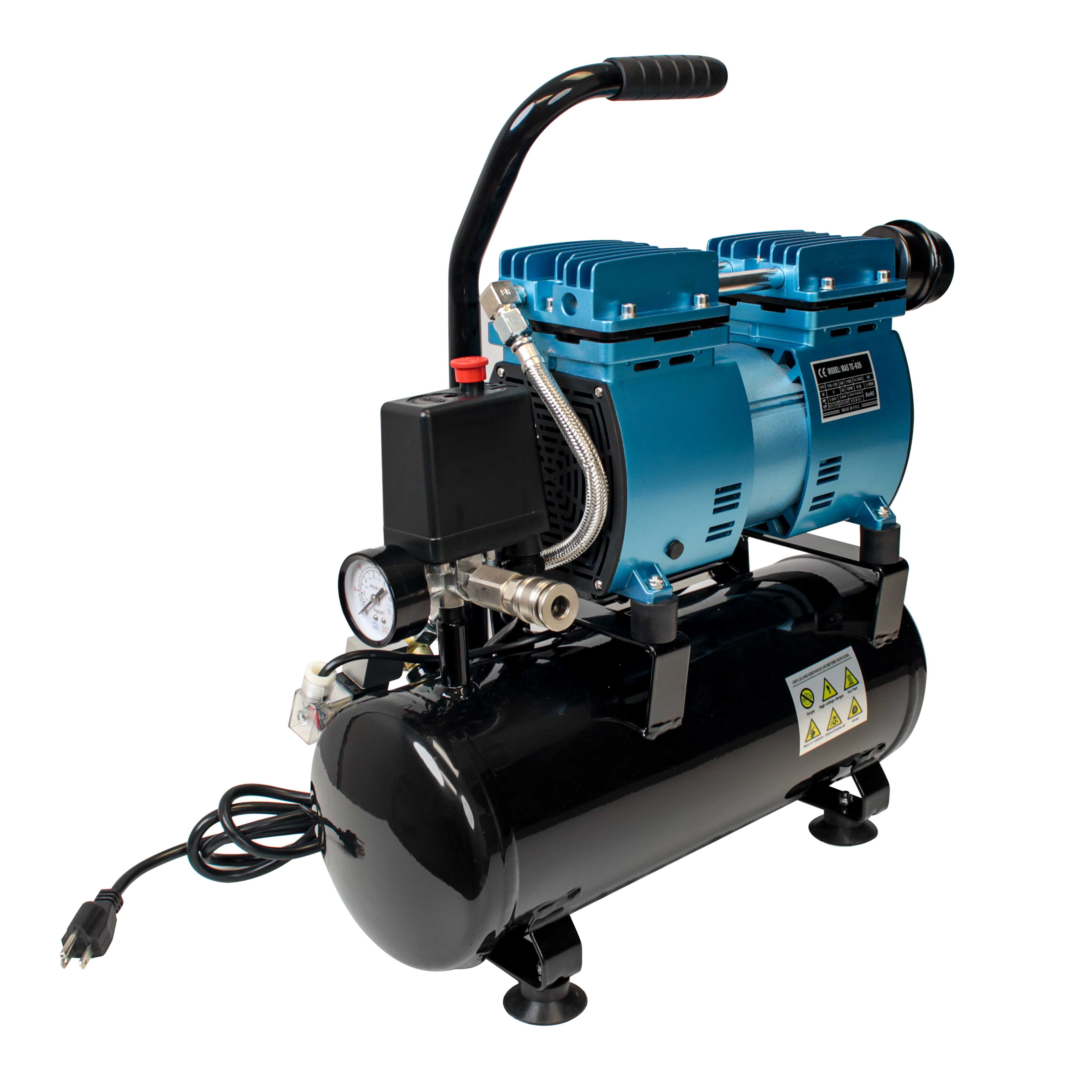 Master Airbrush Super Powerful 1 HP Air Compressor with Extra-Large 9 ...