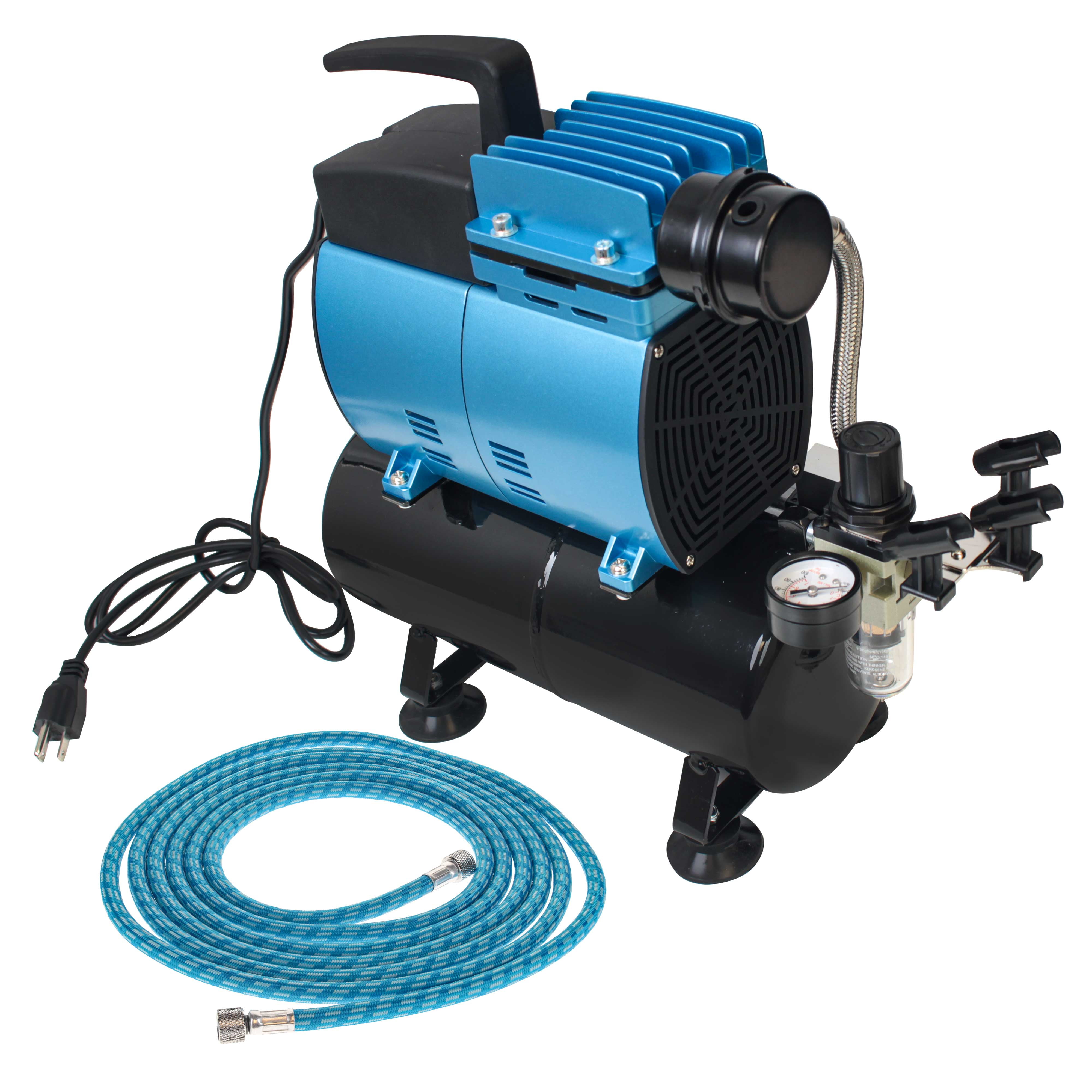Master Airbrush Super Powerful 3/5 HP Air Compressor with Extra-Large ...