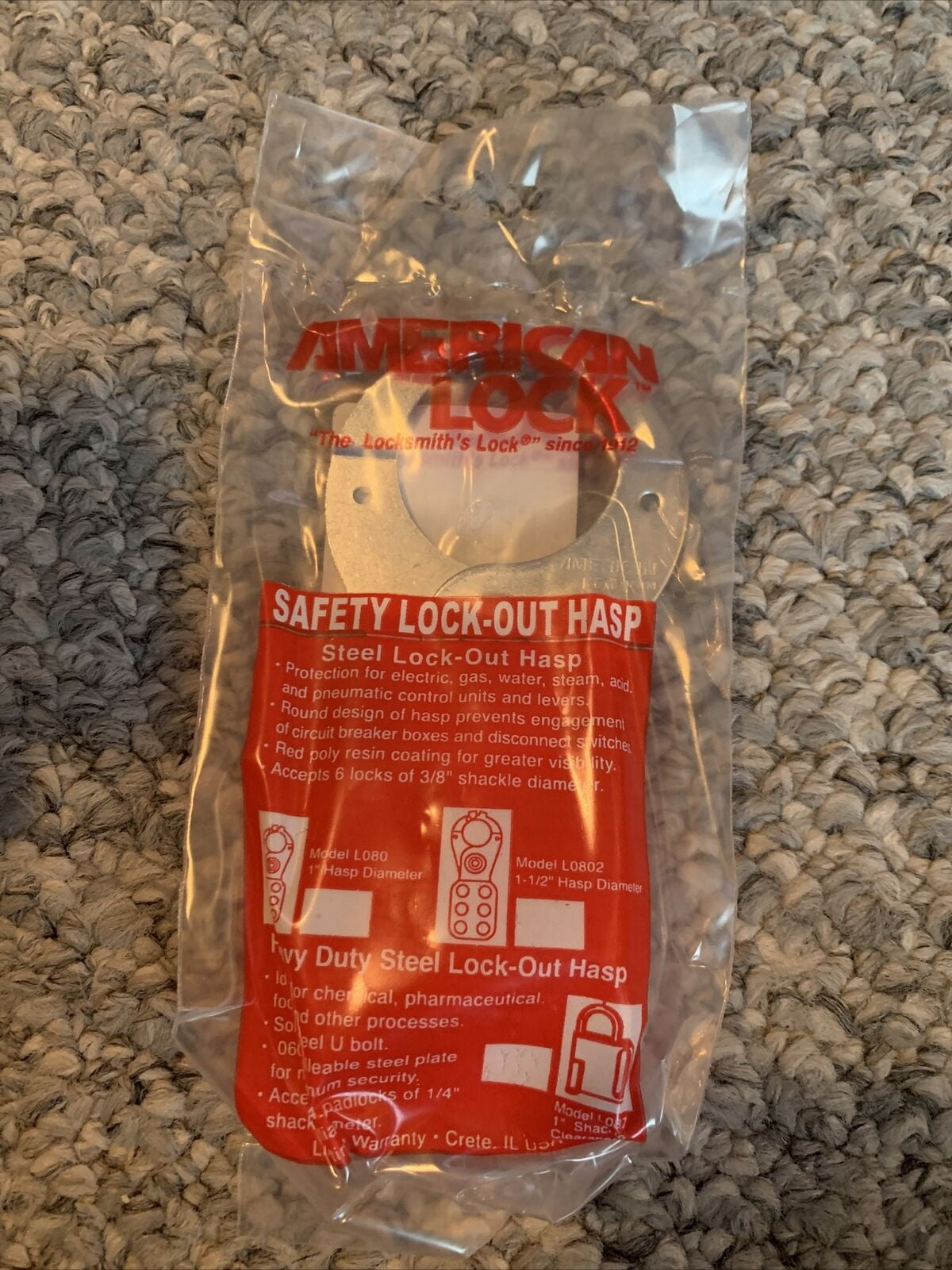 Master/American Lock Safety Lock-Out Hasp -Lot of 6 - Walmart.com