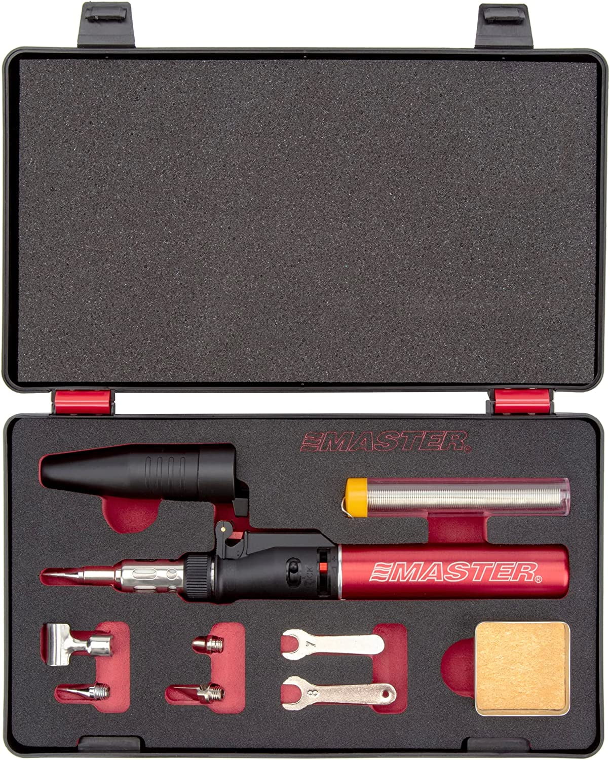 Master Appliance PI-40SiK Professional Soldering Iron Kit, Butane ...