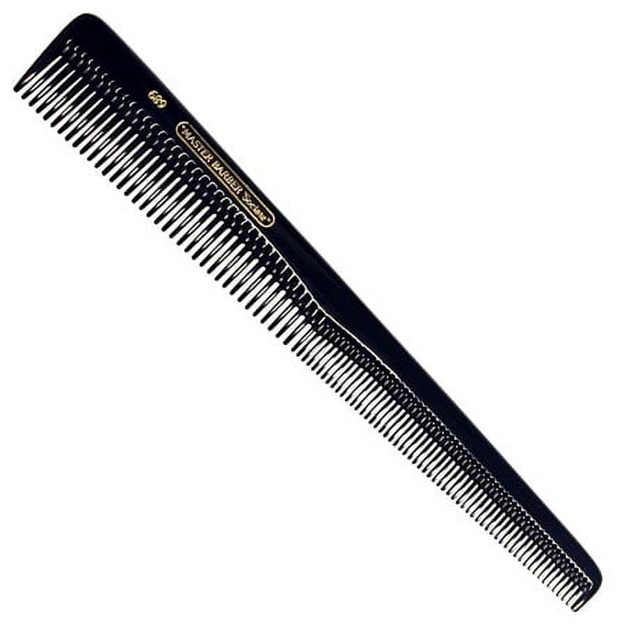 Master Barber Sociate Genuine 100% Hard Rubber Comb CM0689 - Walmart.com