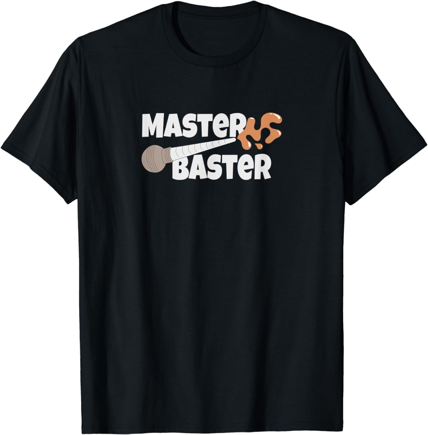 Master Baster funny cooking design T-Shirt - Walmart.com
