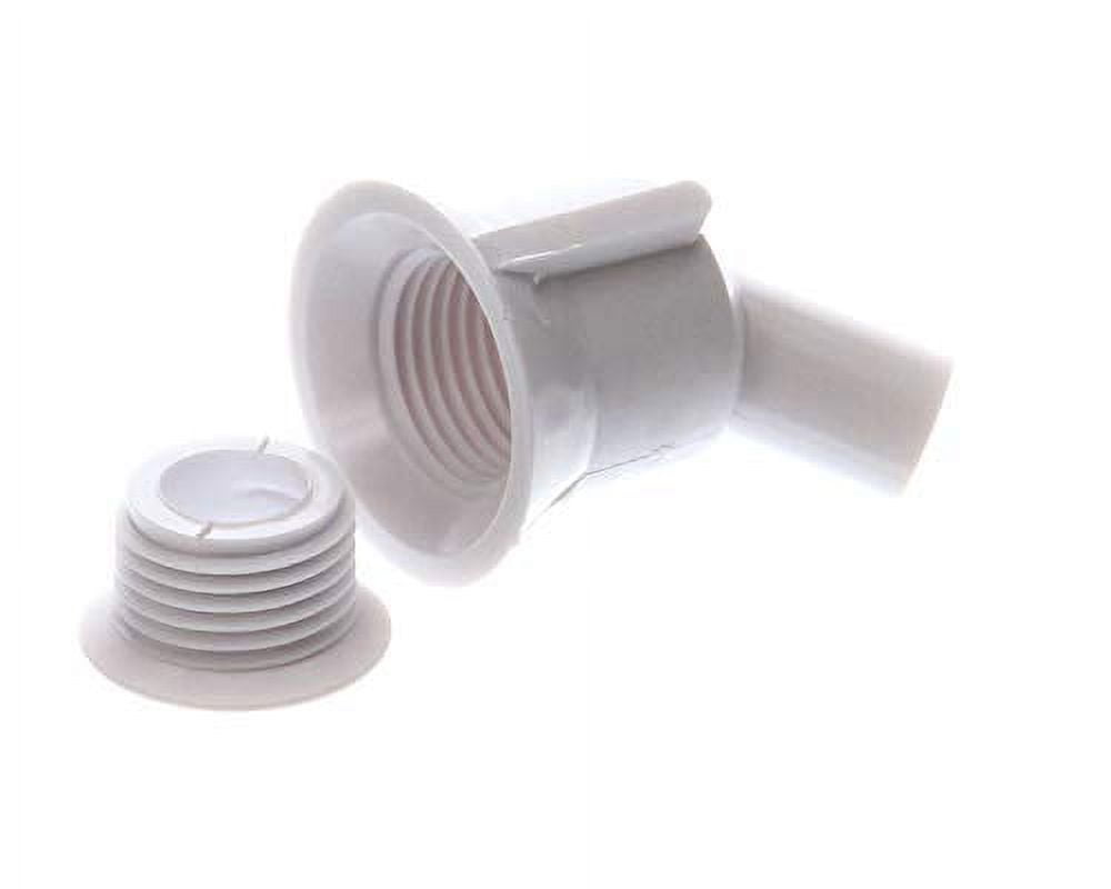 Master-Bilt 11-01895 Drain Flange with Adapter WHI Part - Walmart.com