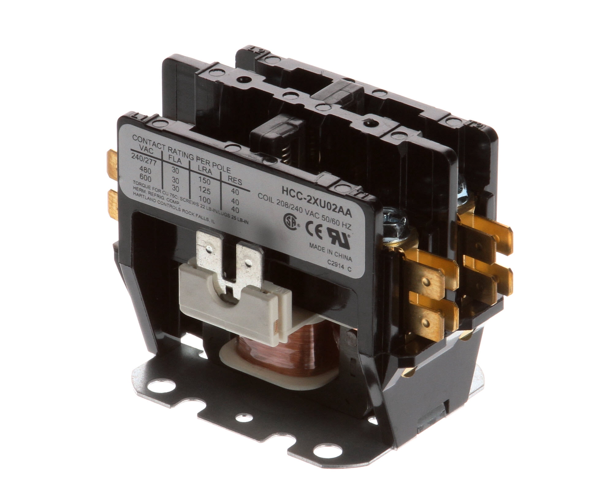 Master-Bilt 19-13934 2 Phase Contactor, 30/40 Amp - Walmart.com