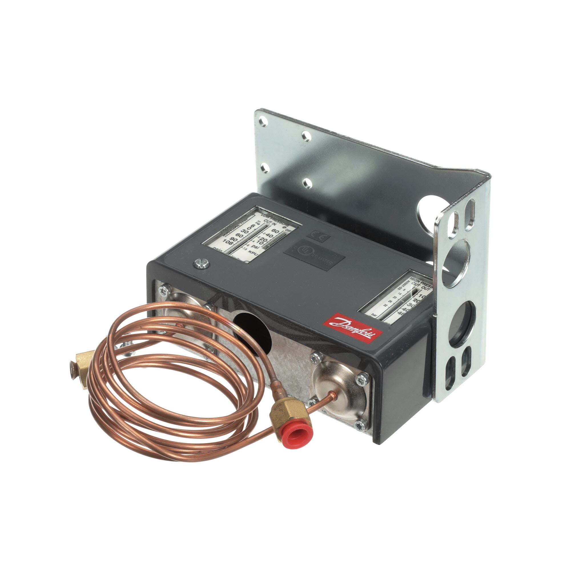 Master-Bilt 19-14269 Adjustable Dual Pressure Control with Schrader ...