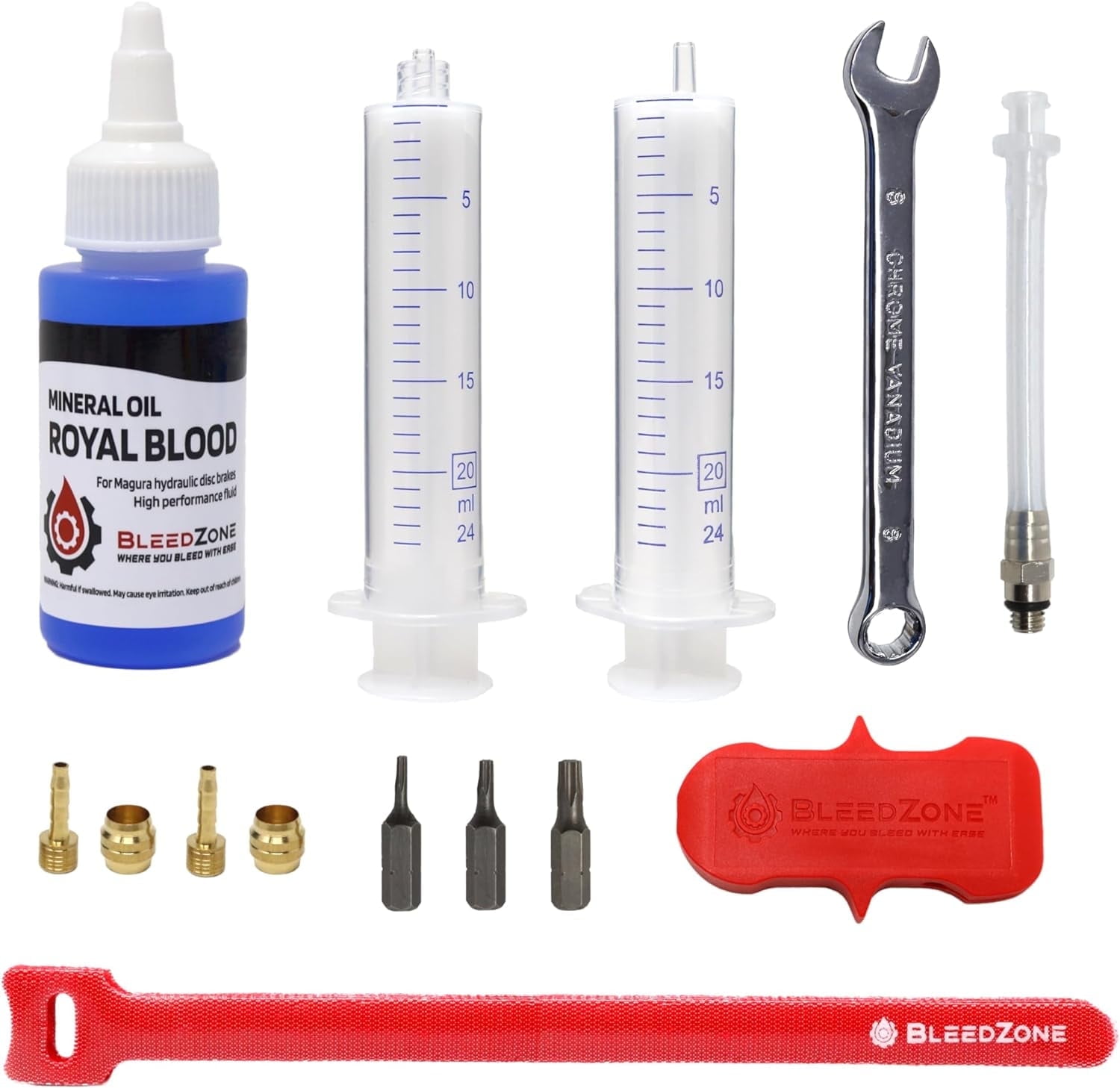 Master Bleed Kit for Magura Hydraulic Brakes with 60ml Mineral Oil ...