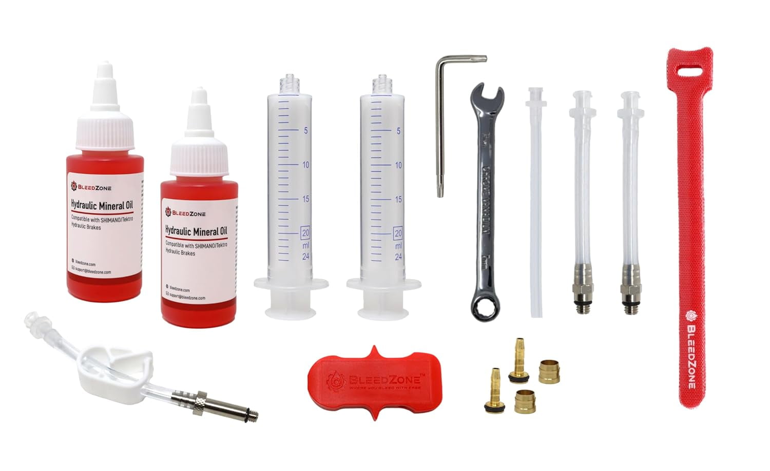 Master Bleed Kit for Tektro TRP Hydraulic Brakes with 120ml Mineral Oil ...