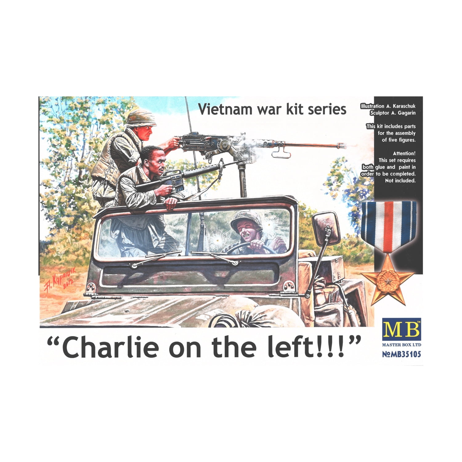 Master Box Charlie on the Left!!! New - Walmart.com