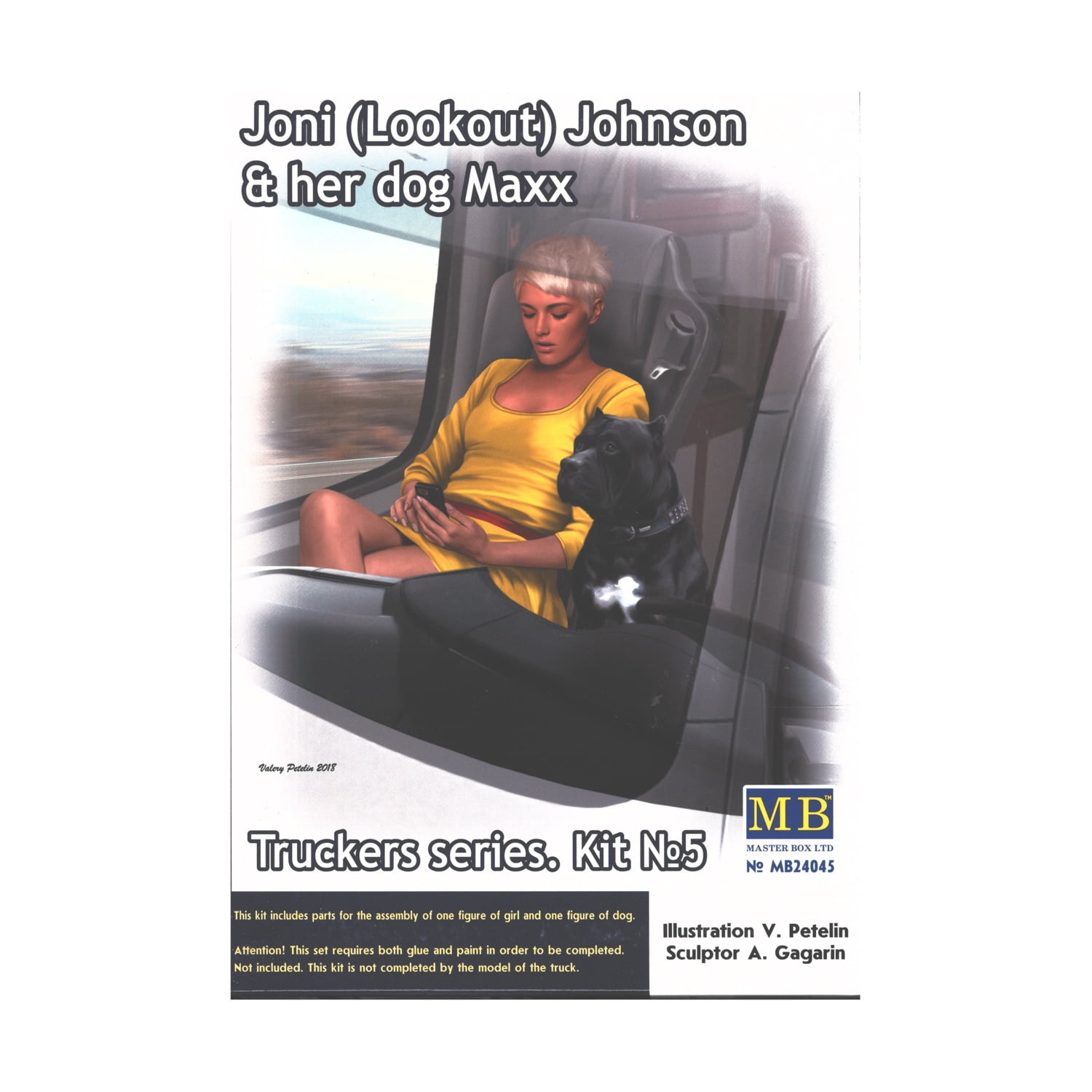 Master Box Joni "Lookout" Johnson w/Max New - Walmart.com