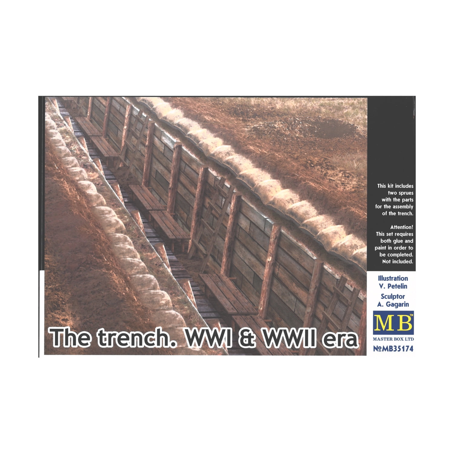 Master Box Trench - WWI/WWII New - Walmart.com