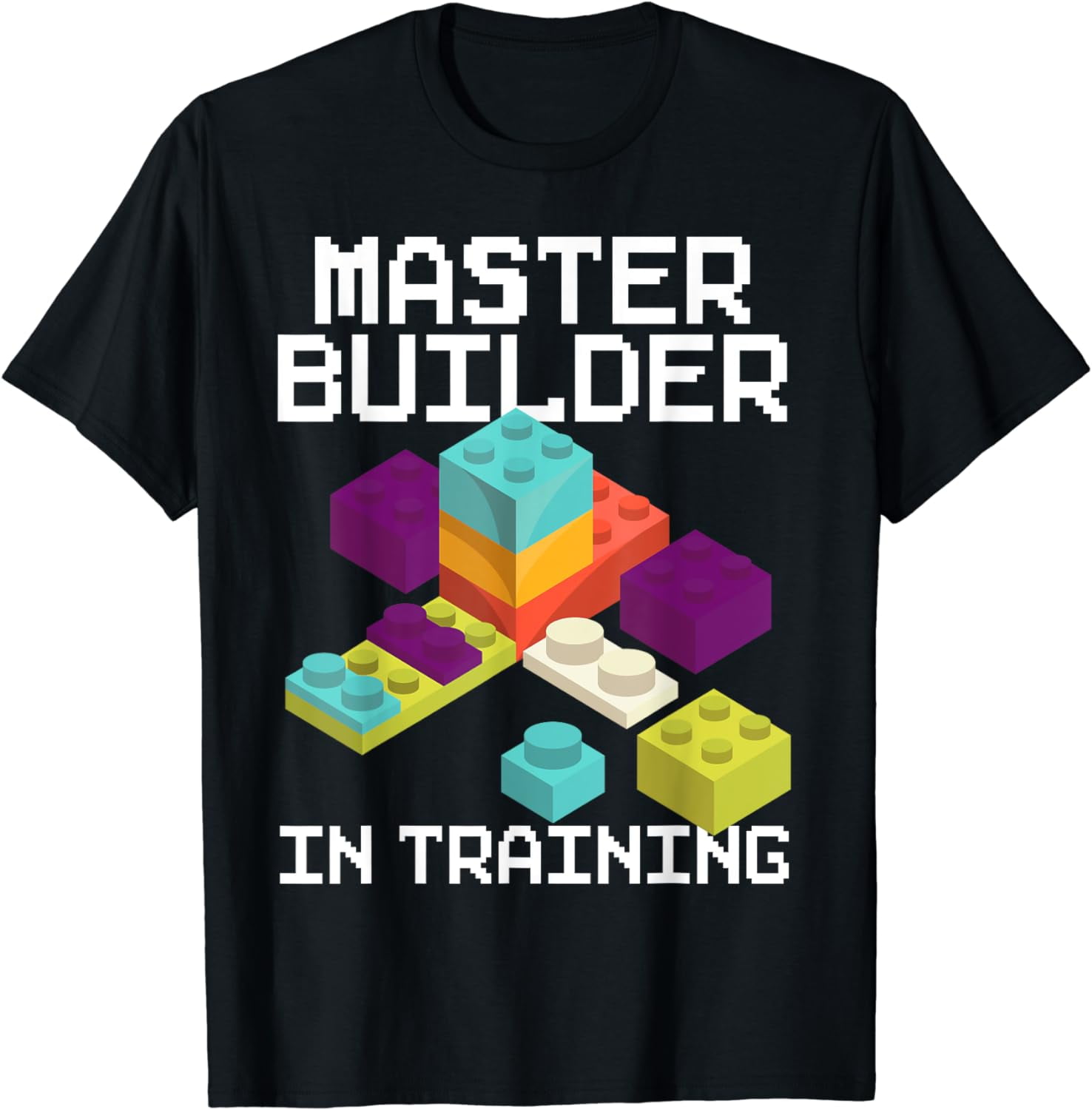 Master Builder Bricks Blocks Play Toys T-Shirt04 - Walmart.com