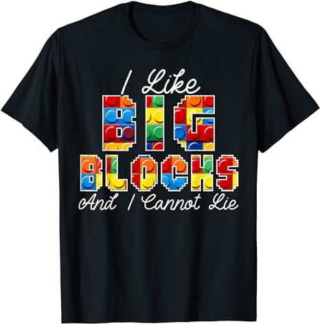 Master Builder Bricks Blocks Play Toys T-Shirt - Walmart.com