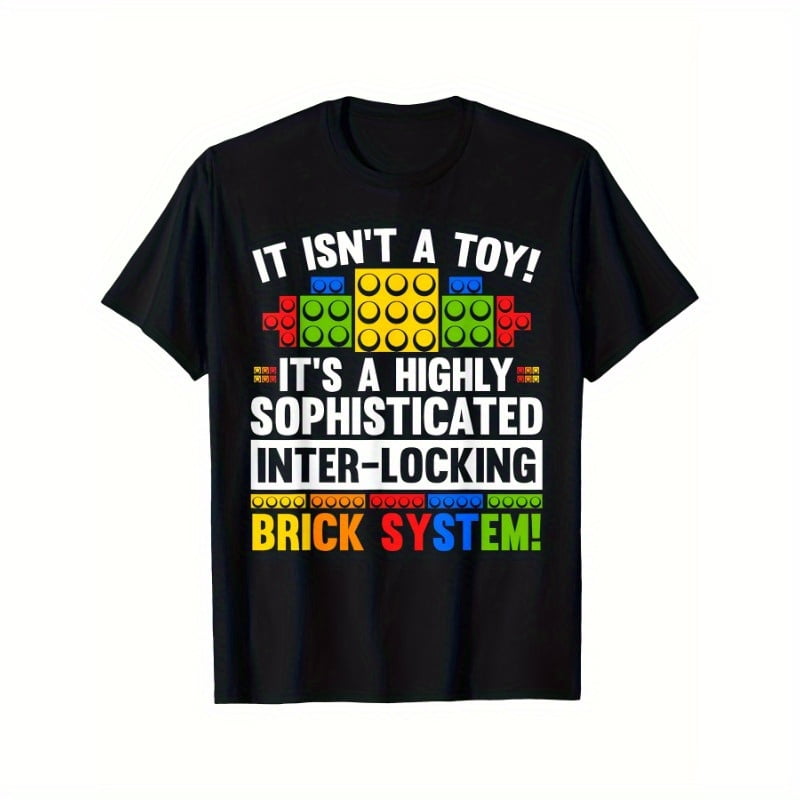 Master Builder Bricks Blocks Play Toys T-Shirt - Walmart.com