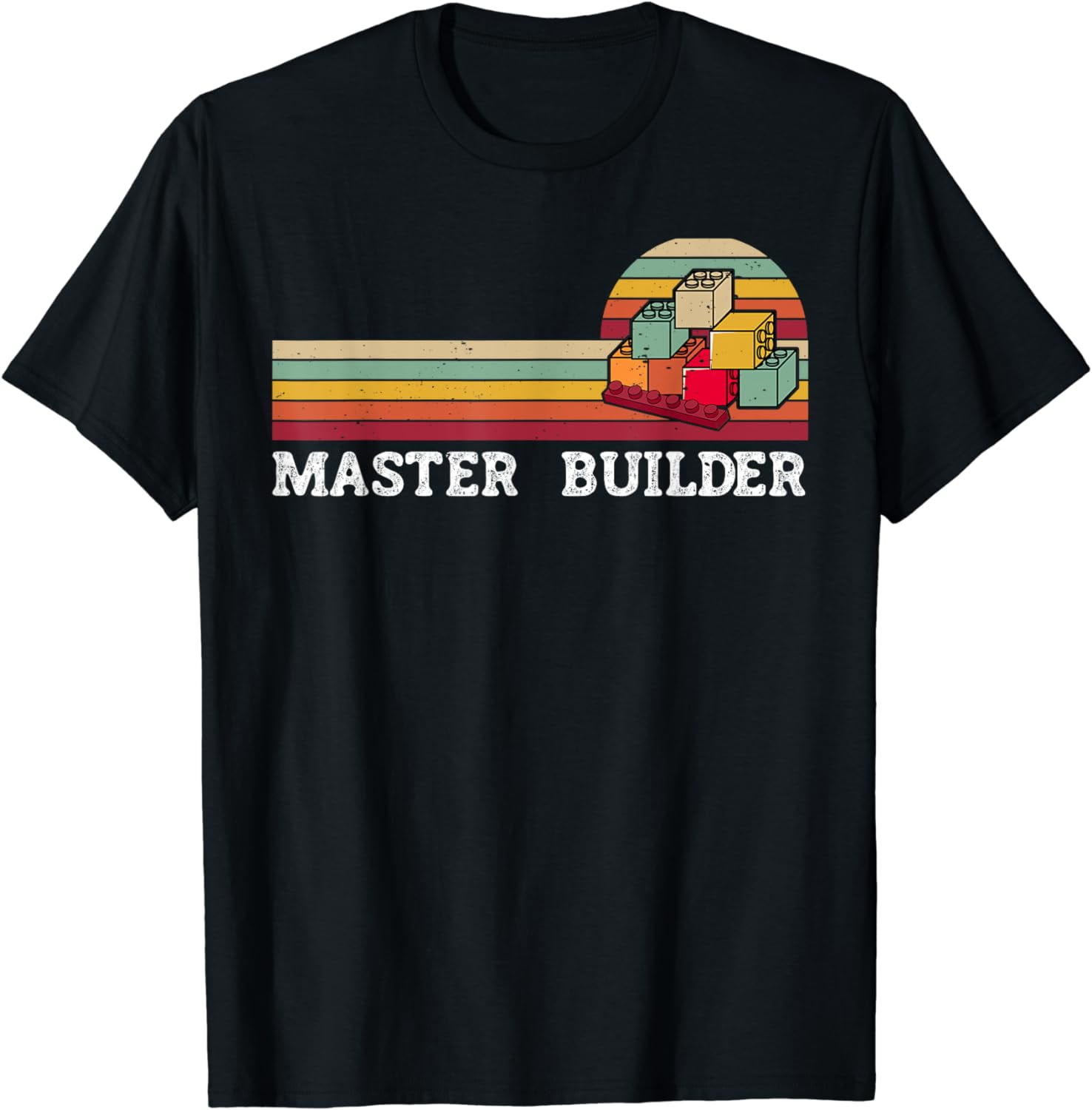 Master Builder Cool Builder Building Blocks Set Toys T-Shirt - Walmart.com