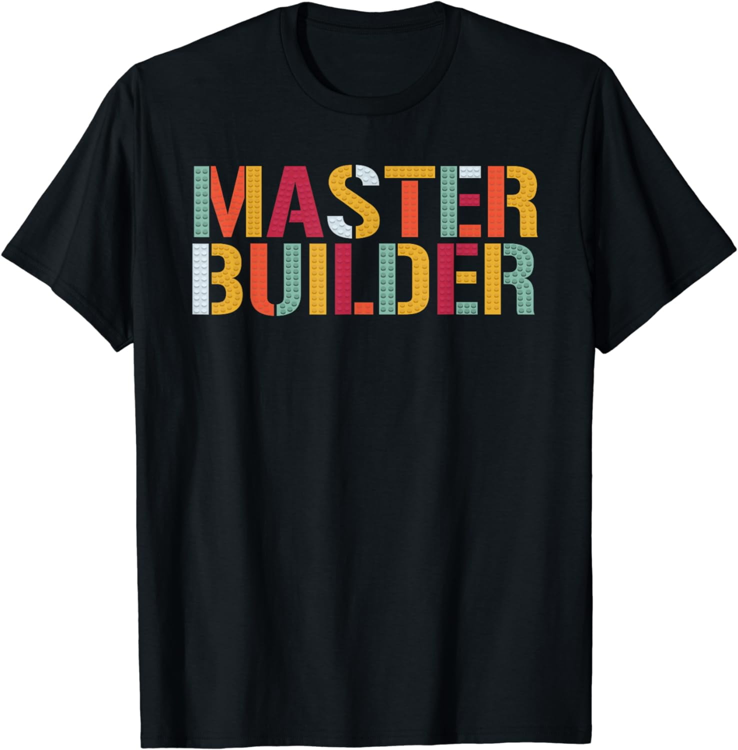 Master Builder Cool Builder Building Blocks Set Toys T-Shirt - Walmart.com