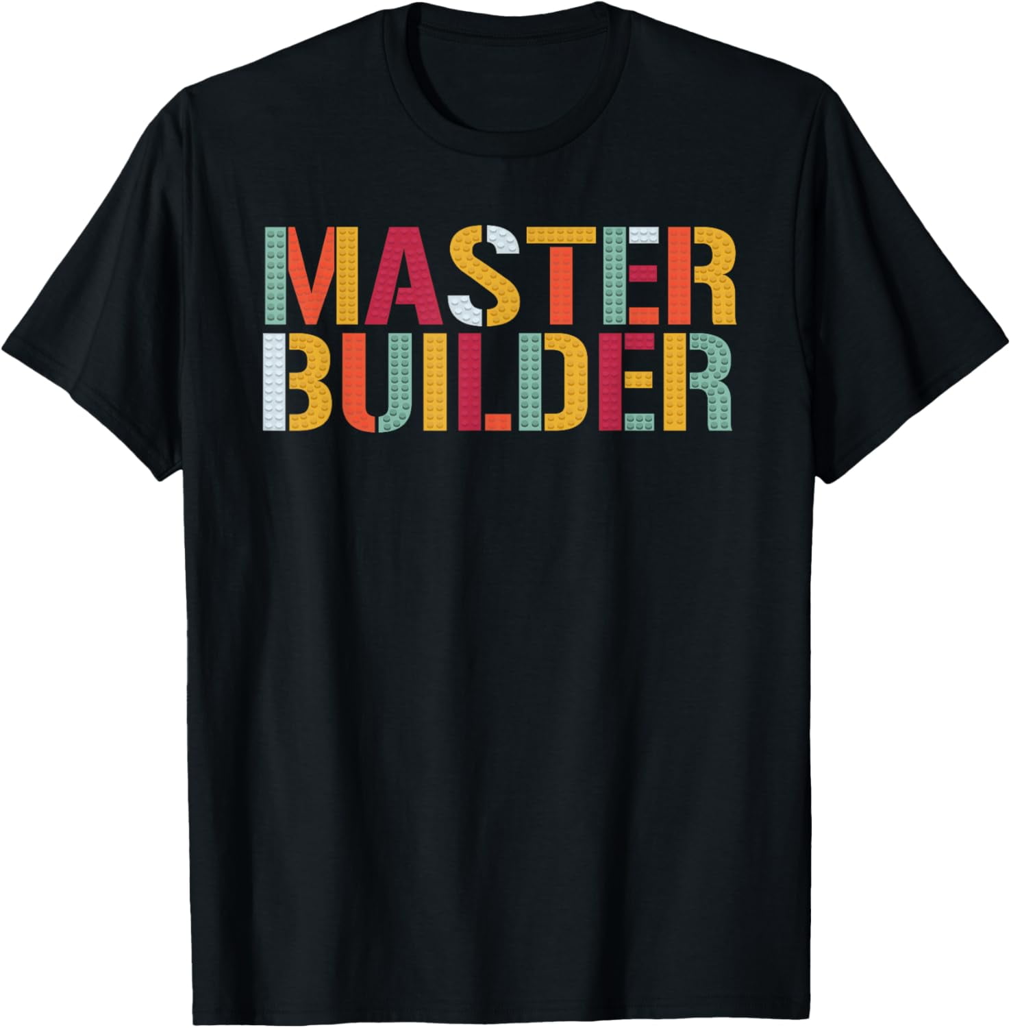 Master Builder Cool Builder Building Blocks Set Toys T-Shirt - Walmart.com