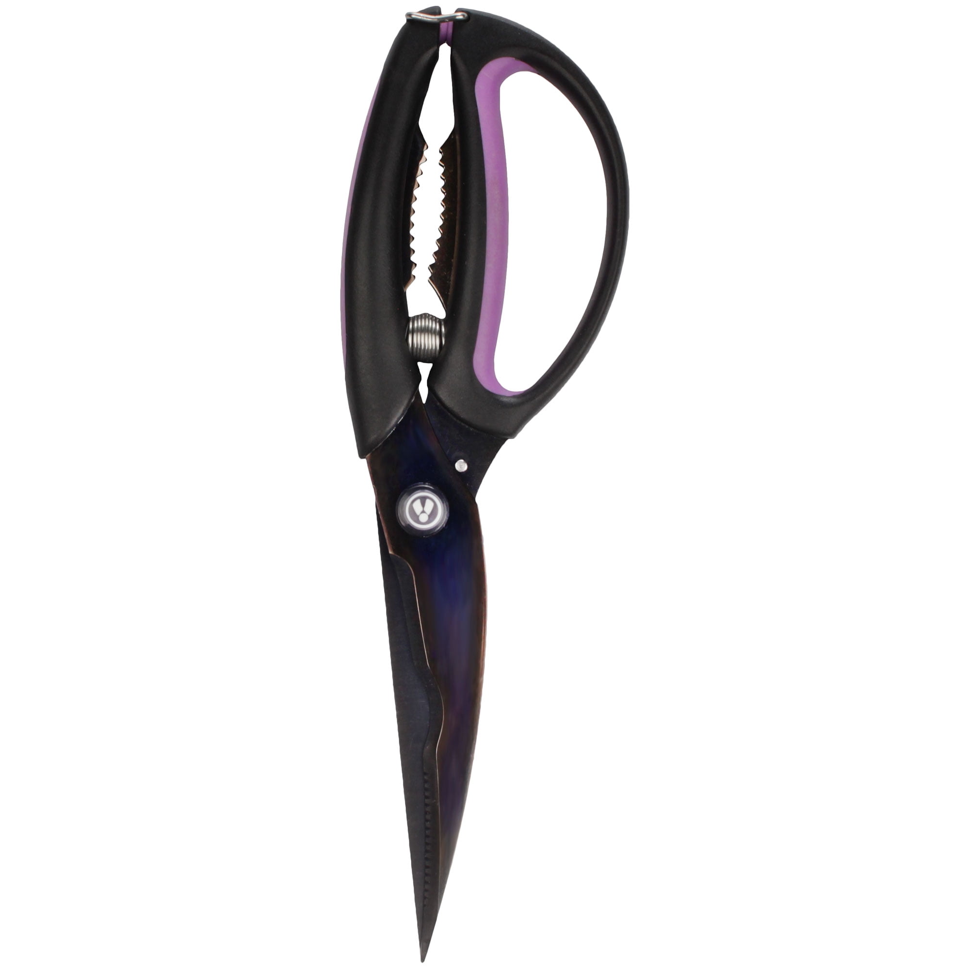 Master Butterfly Poultry 4-in-1 Kitchen Shears - Black & Purple - 1 ...
