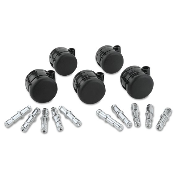 Master Caster, MAS23623, Deluxe Duet Non-Hooded Carpet Casters, 5 / Set ...