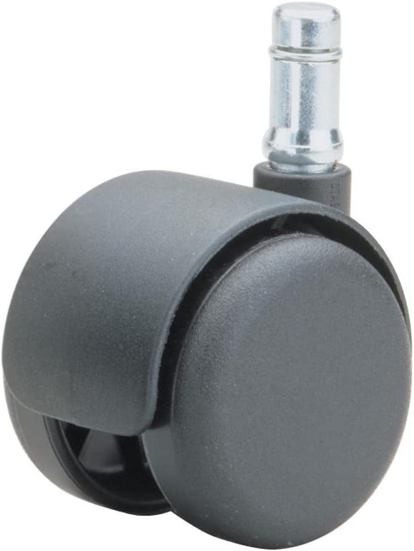 Master Caster Safety Casters Castors, Standard Neck, Matte Black ...