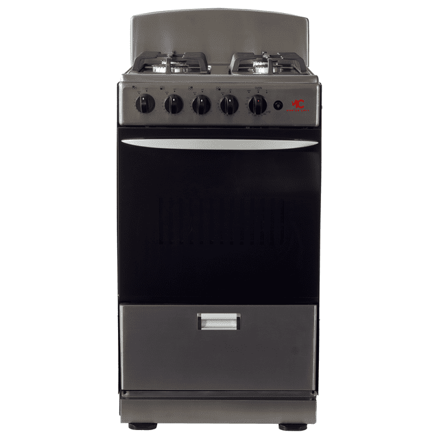 Master-Chef - 20" Stainless Steel R Gas Space Saver Range with 2.4 CFT ...