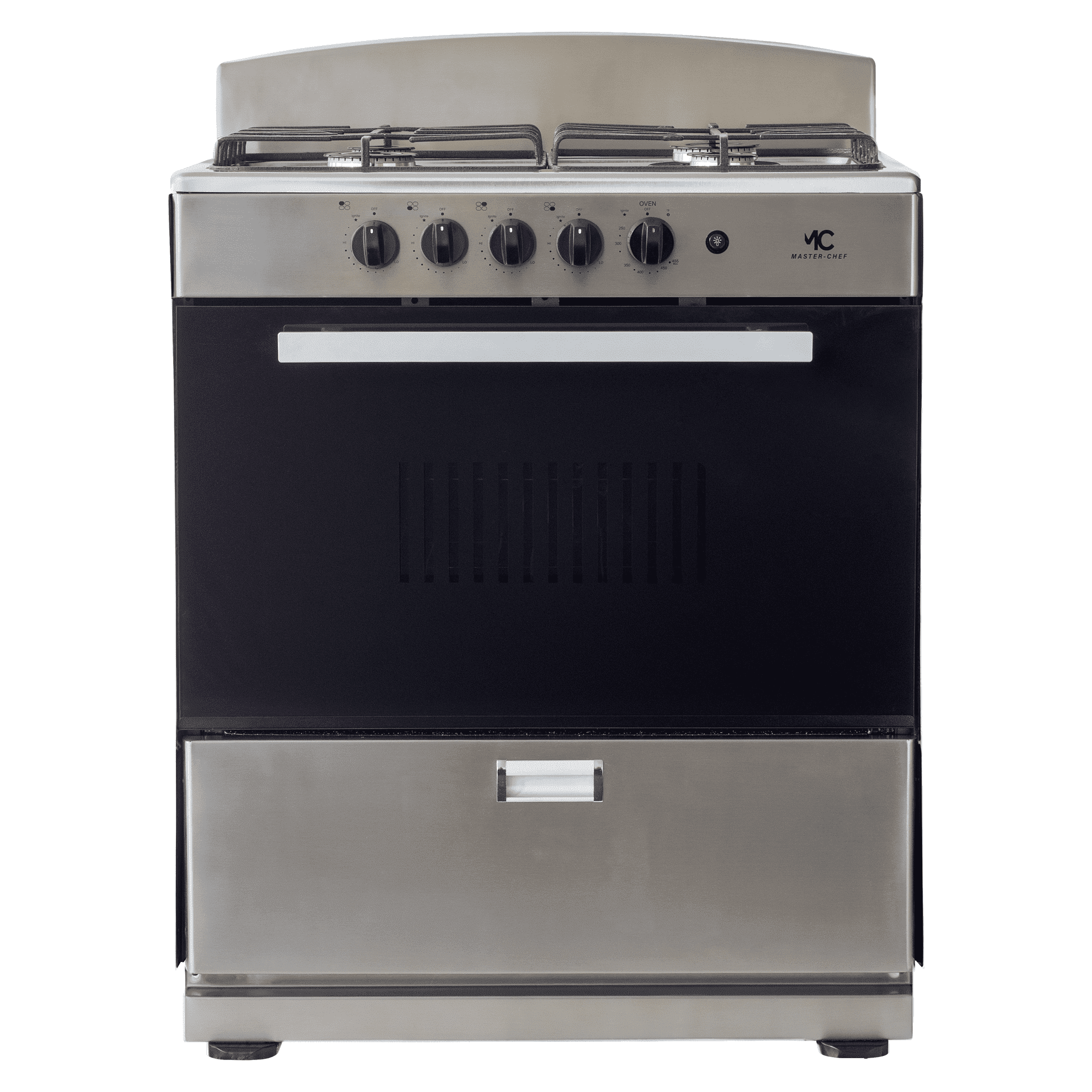 Master Chef - 30" Stainless Steel R Gas Space Saver Range with 4.0 CFT ...