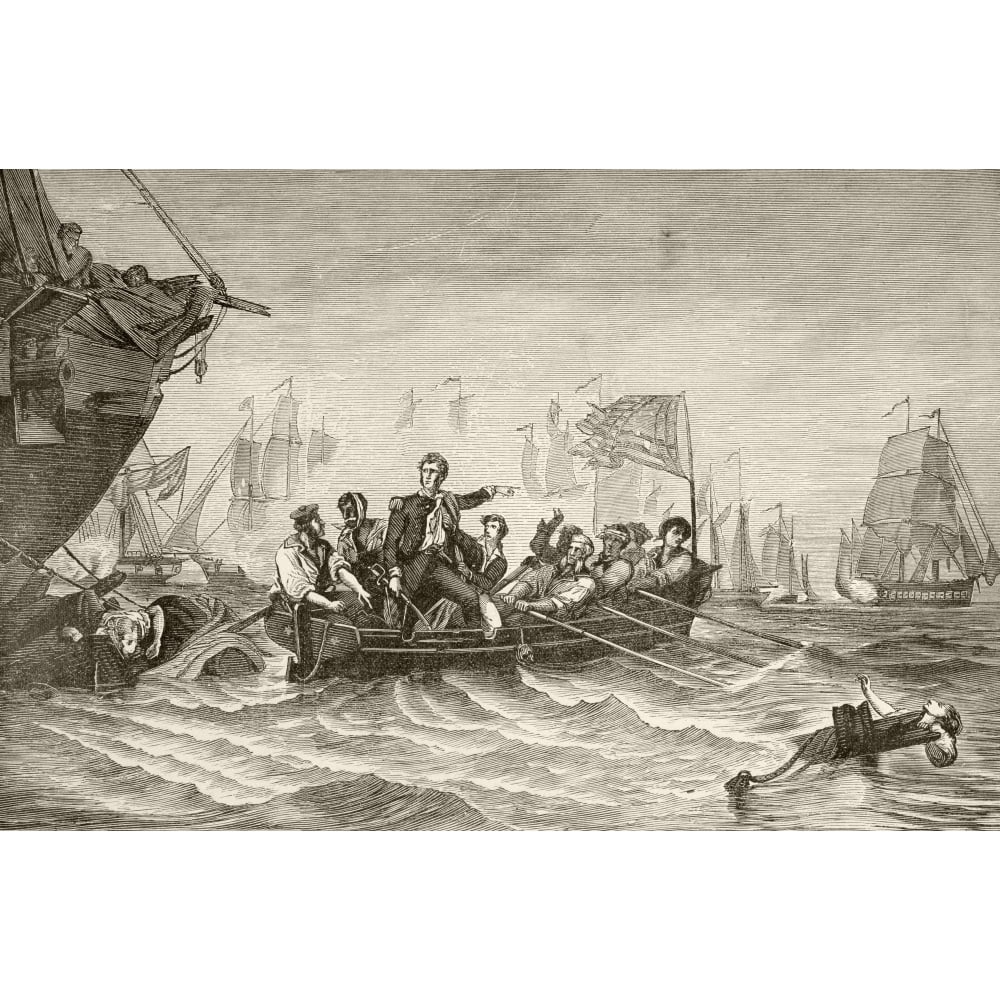 Master Commandant Oliver Hazard Perry Transferring From Us Brig ...