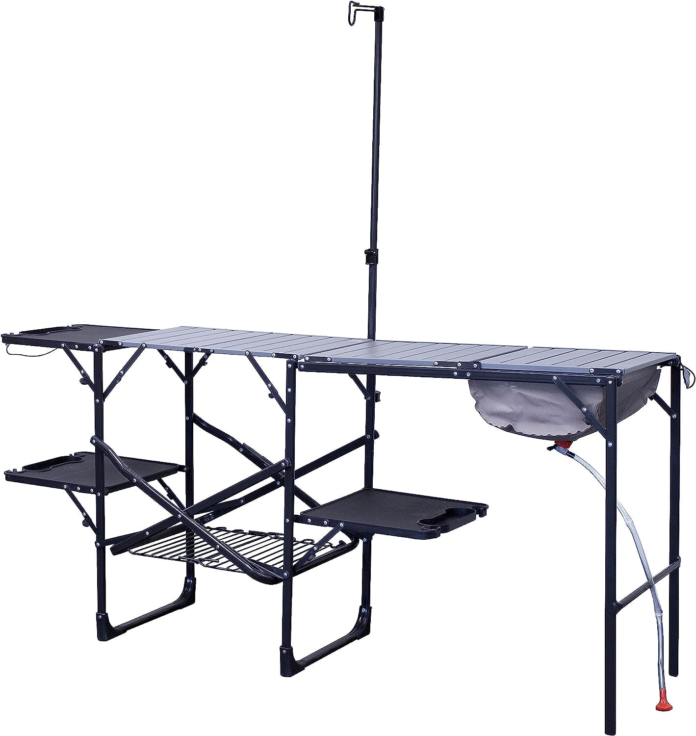 Master Cook Station | Portable Folding Kitchen Table with Soft Shell ...