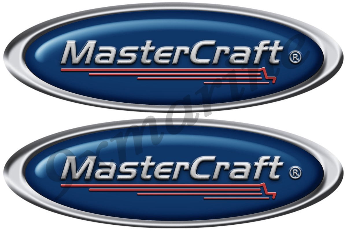 Master Craft Two Oval Stickers 10"X3.5" each - Walmart.com