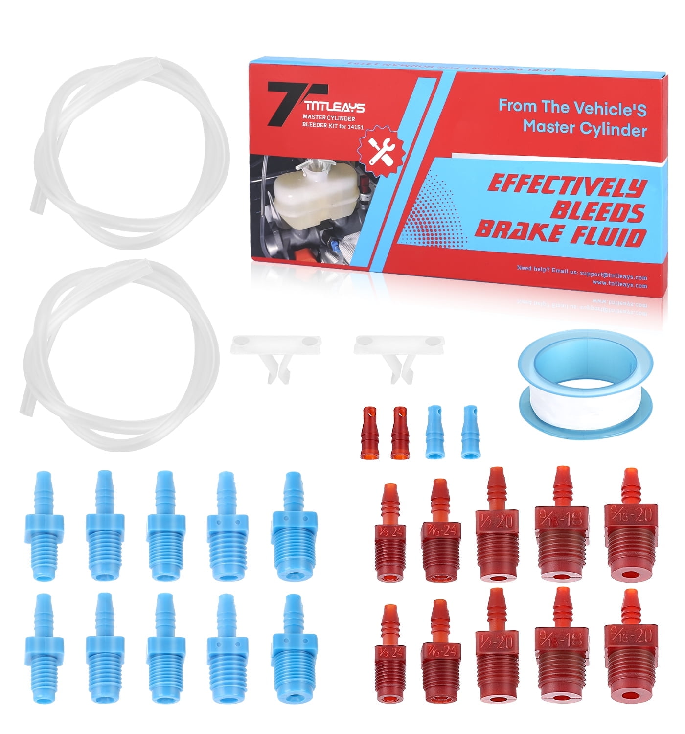 Master Cylinder Bleeder Kit Replacement for 14151, Brake Bleeding Kit ...