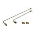 Master Cylinder Brake Line Kit with 1/2" & 9/16" Adapter Fittings ...