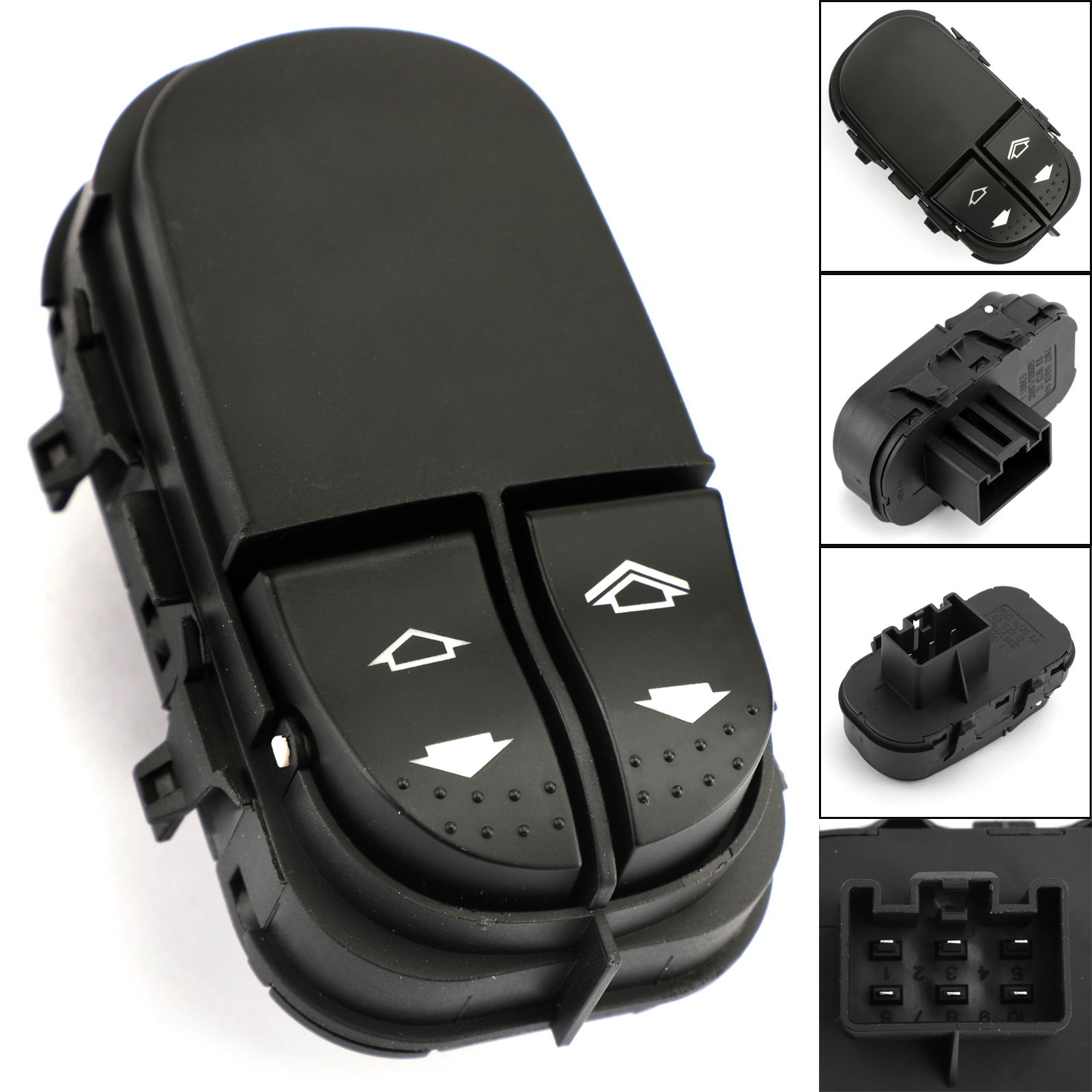 Master DRIVER SIDE Window Switch 6 PIN YS4T-14529AA For Ford Focus MK1 ...