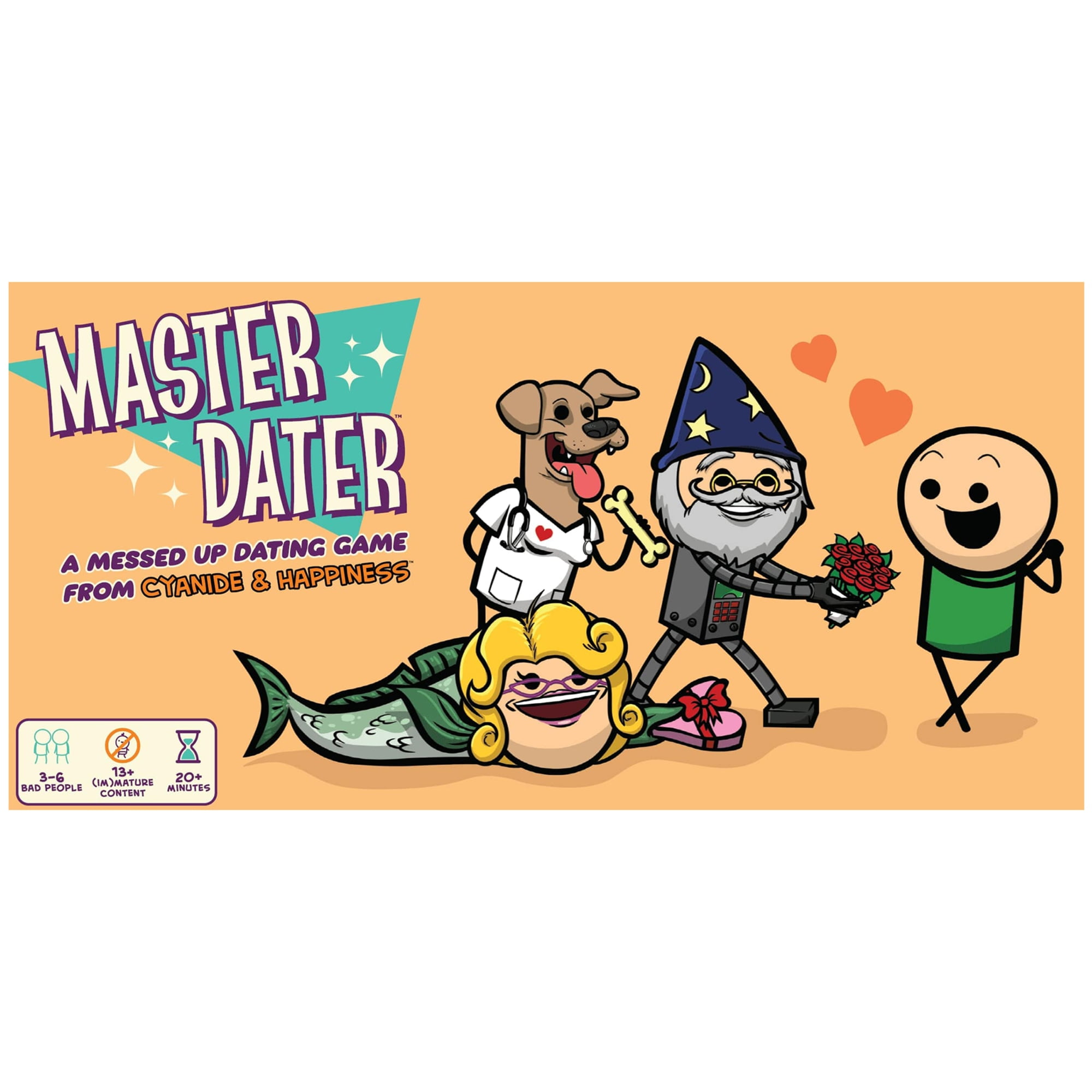 Master Dater - A Messed Up Dating Game From Cyanide & Happiness, Funny ...