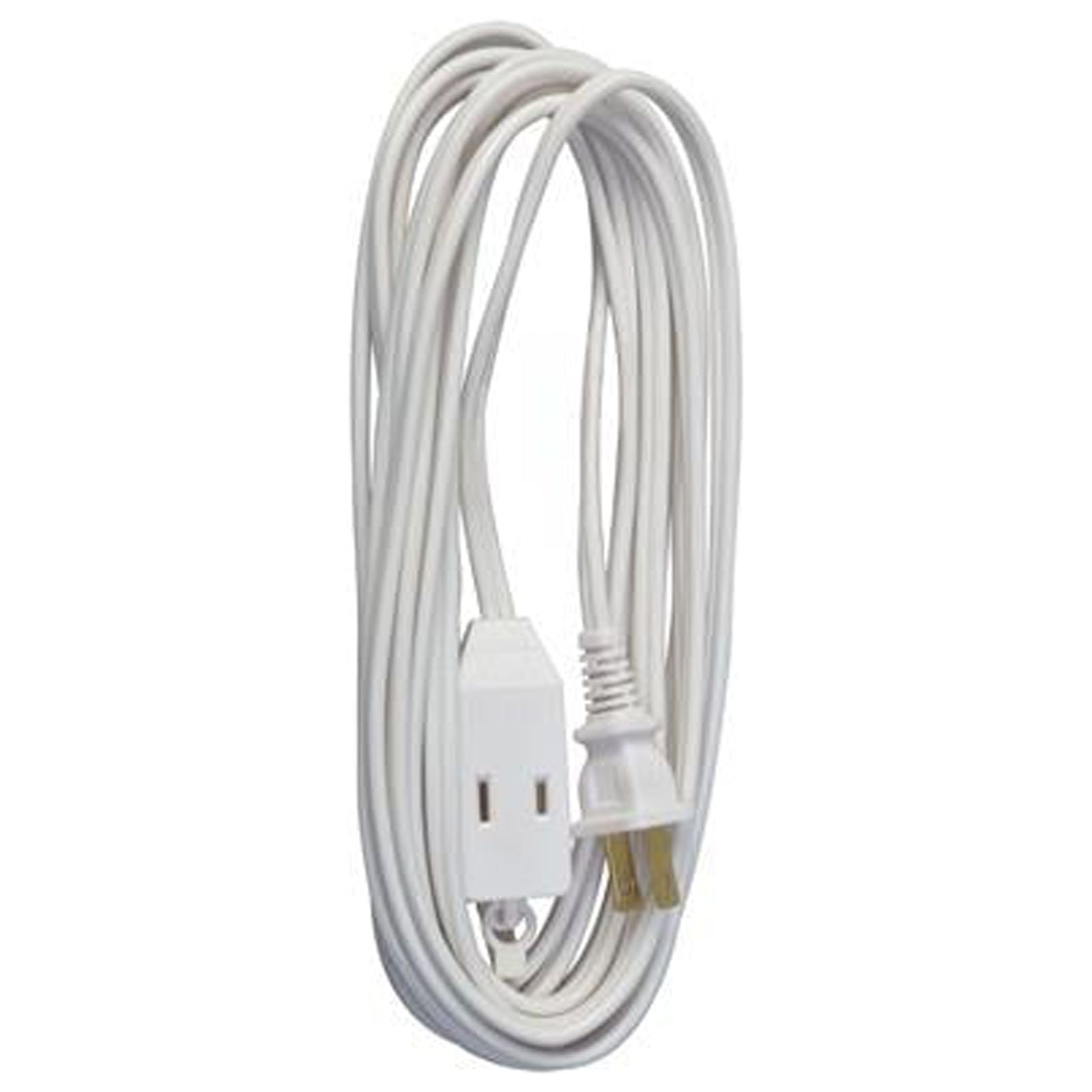 Master Electrician 09415ME 20-Ft. 16/2 SPT-2 White Vinyl Cube Tap ...