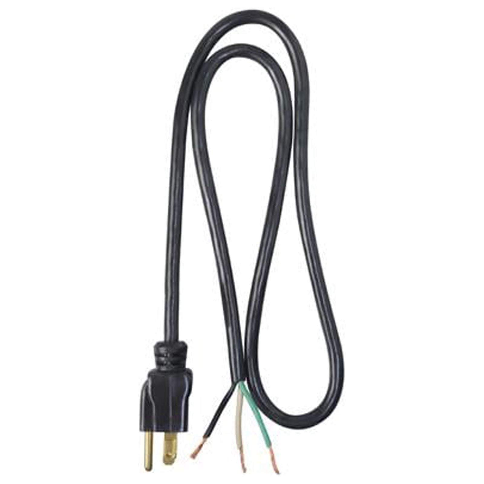 Master Electrician 09703ME Power Supply Replacement Cord, 16/3 SJTW ...